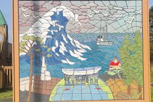 Mosaic in Beachfront Park.