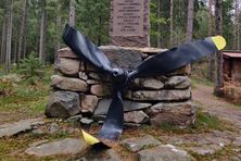 The monument, front side