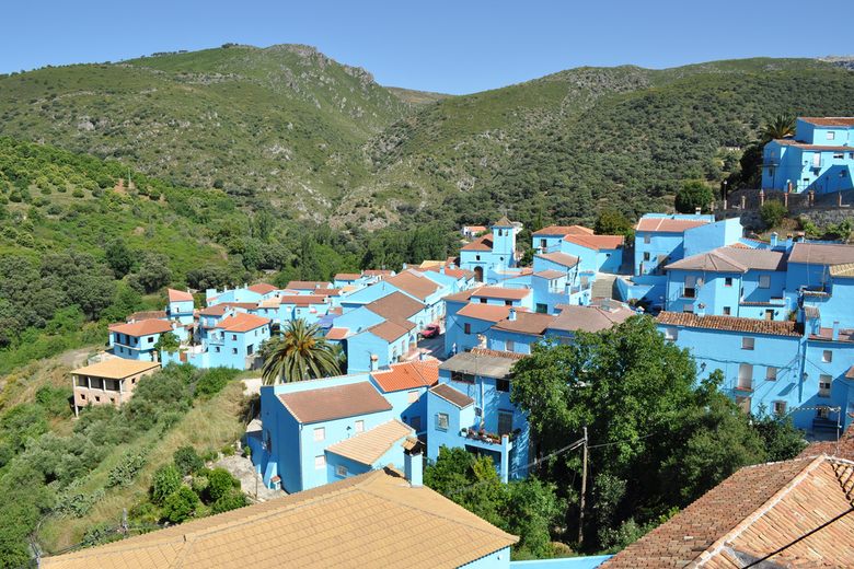 Spain s Bright Blue Smurf Village Is Being Forced to De Smurf Atlas Obscura