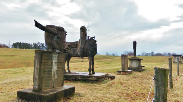 E.T. Wickham Sculpture Trail in Palmyra
