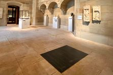 Buried beneath the museum 