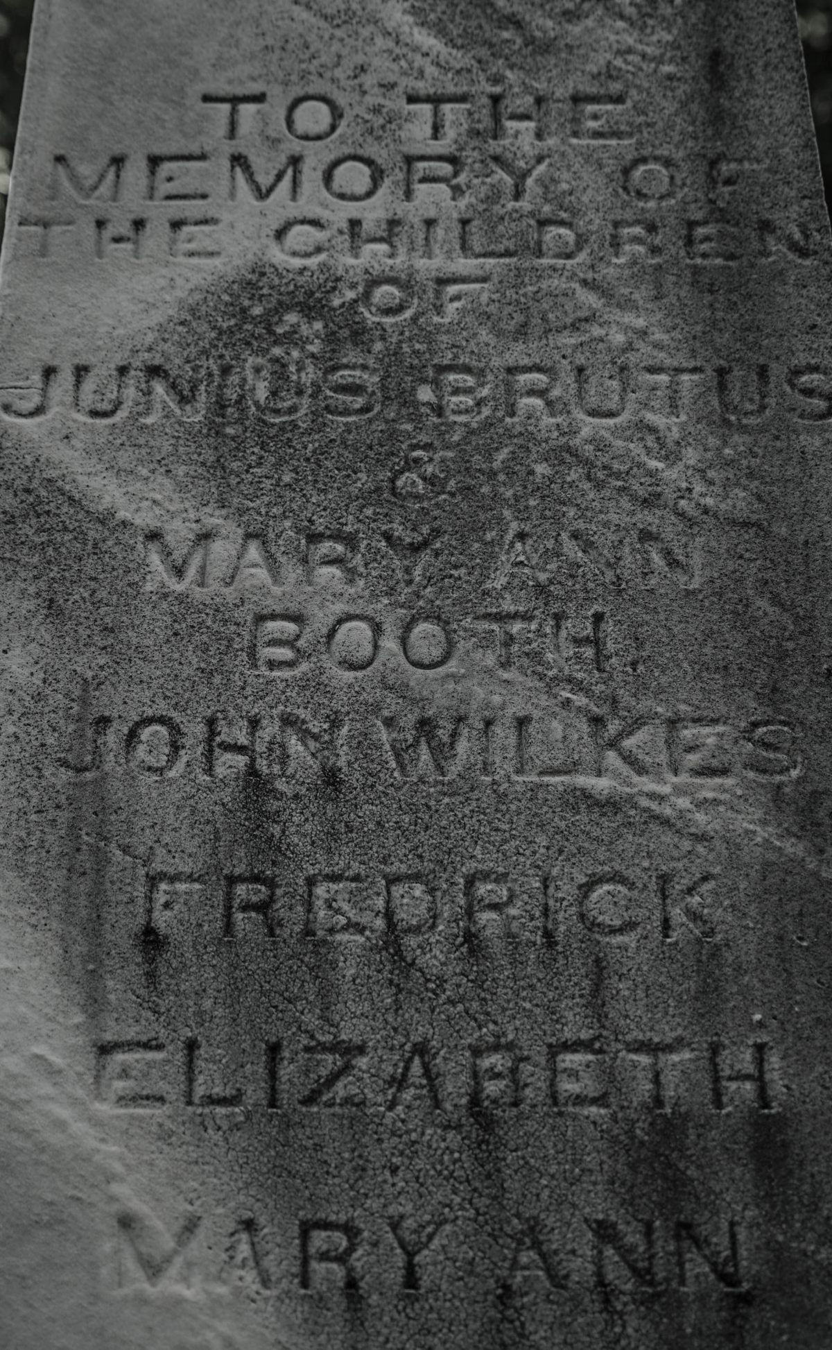 Grave Of John Wilkes Booth Baltimore Maryland Atlas Obscura