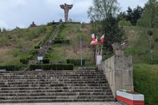 Monument to the Victory at Cedynia on top of Czcibor Mountain