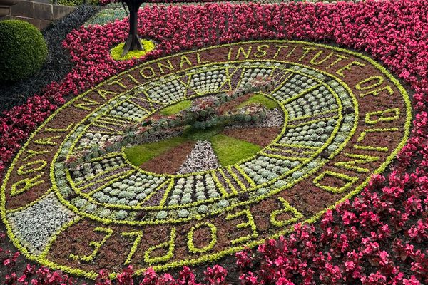 Floral Clock in Edinburgh
