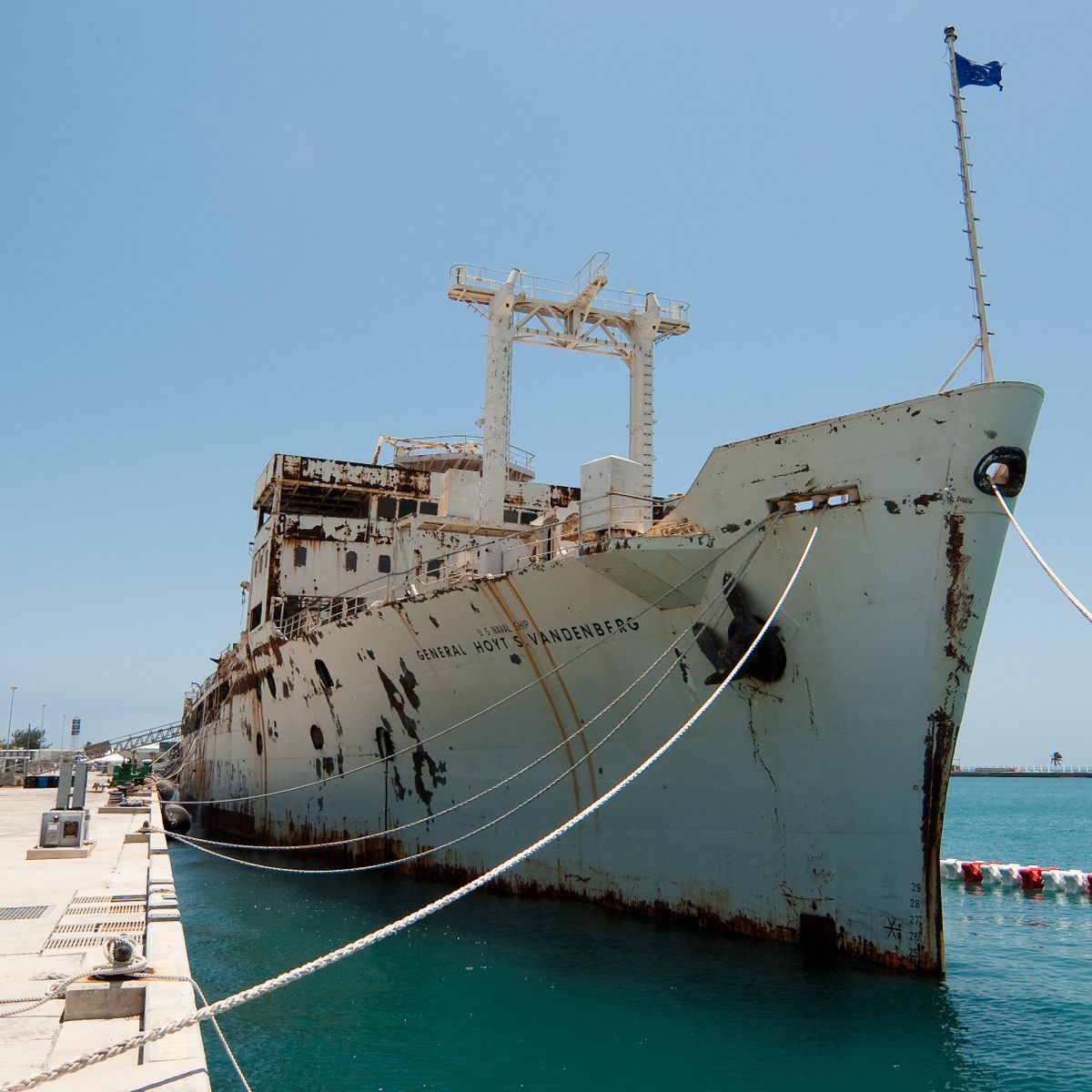 USNS General Hoyt S. Vandenberg – Key West, Florida - Atlas Obscura